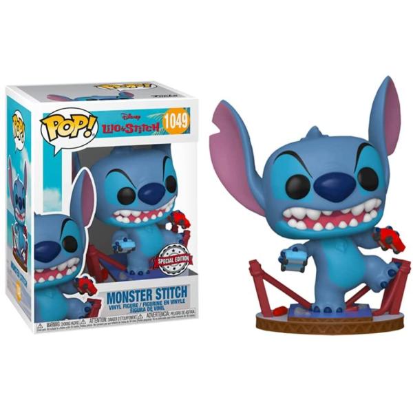 ファンコ FUNKO フィギュア 人形 アメリカ直輸入 ボブルヘッド BOBBLEHEAD ポップカルチャー FU56119 Funko Pop! Disney: Lilo &amp; Stitch - Monster Stitch Fig...