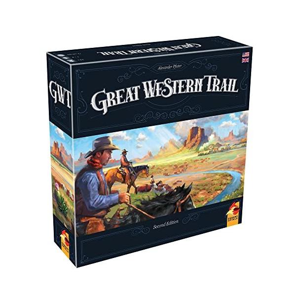 ボードゲーム 英語 アメリカ 海外ゲーム PBGESG50160 Asmodee Great Western Trail 2nd Edition Board Game - Epic Strategy Board Game for Ranch...