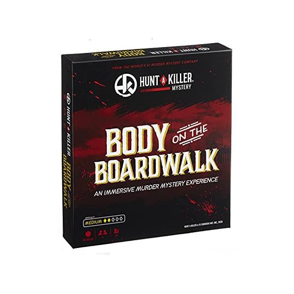 ボードゲーム 英語 アメリカ 海外ゲーム HAKRET2BD002 Hunt A Killer: Body On The Boardwalk, Catch the Amusement Park Killer, Interactive Uns...