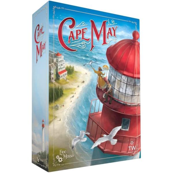 ボードゲーム 英語 アメリカ 海外ゲーム TWK5005 Cape May Board Game | Manage The Historic Seaside Resort Town | Strategy Resource Managemen...