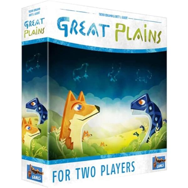 ボードゲーム 英語 アメリカ 海外ゲーム LK0140 Lookout Games Great Plains Board Game - Abstract Puzzle &amp; Strategic Family Fun for Kids ...