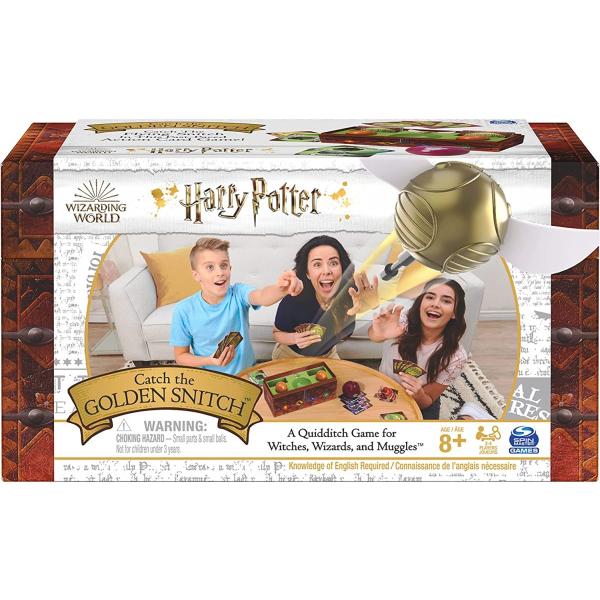 ボードゲーム 英語 アメリカ 海外ゲーム 6059548 Harry Potter Catch The Golden Snitch, A Quidditch Board Game for Witches, Wizards and Muggl...
