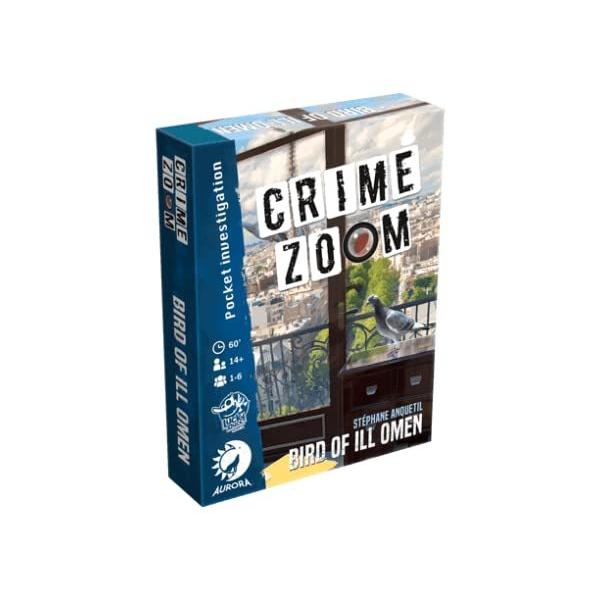 ボードゲーム 英語 アメリカ 海外ゲーム LKYCRZR02EN Lucky Duck Games Crime Zoom: Bird of Ill Omen - Engaging Detective Card Game for Myster...