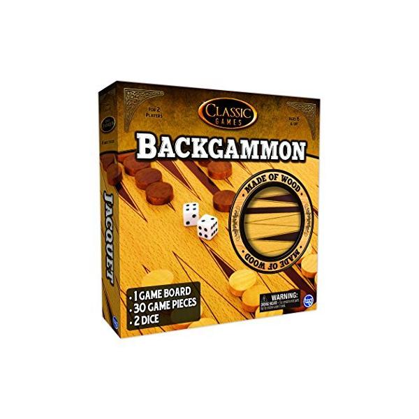 ボードゲーム 英語 アメリカ 海外ゲーム 1032 TCG Toys Solid Wood Backgammon, 10", 1032海外限定品を迅速輸入！5〜15営業日にて発送します。型番：1032海外サイズ：10"関連：ボードゲーム,英...