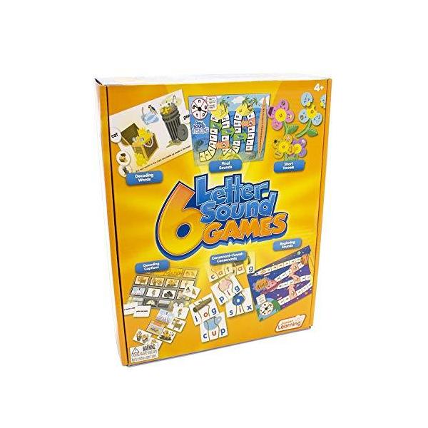 ボードゲーム 英語 アメリカ 海外ゲーム JL400 Junior Learning Different Letter Sound Games (Set of 6), Multi (JL400)海外限定品を迅速輸入！5〜15営業日にて発送し...