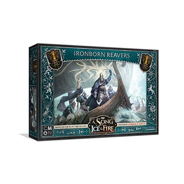 ボードゲーム 英語 アメリカ 海外ゲーム SIF901 CMON A Song of Ice and Fire Tabletop Miniatures Ironborn Reavers Unit Box | Strategy Game fo...