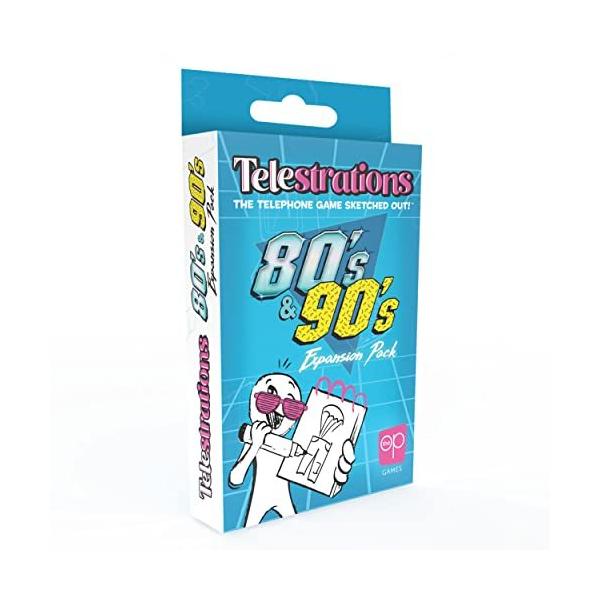 ボードゲーム 英語 アメリカ 海外ゲーム PG000-724-002100-24 Telestrations 80s/90s Expansion Pack | Featuring 600 Totally Awesome Words, Phr...