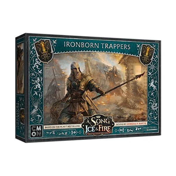 ボードゲーム 英語 アメリカ 海外ゲーム SIF904 CMON A Song of Ice and Fire Tabletop Miniatures Ironborn Trappers Unit Box - Deadly Ambush M...