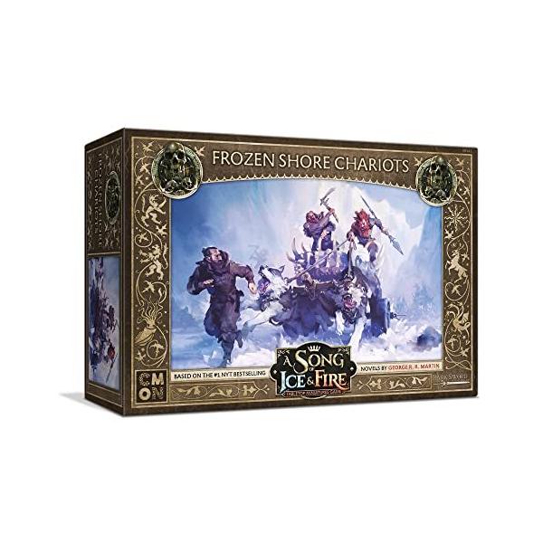 ボードゲーム 英語 アメリカ 海外ゲーム SIF411 CMON A Song of Ice and Fire Tabletop Miniatures Frozen Shore Chariots Unit Box | Strategy Ga...