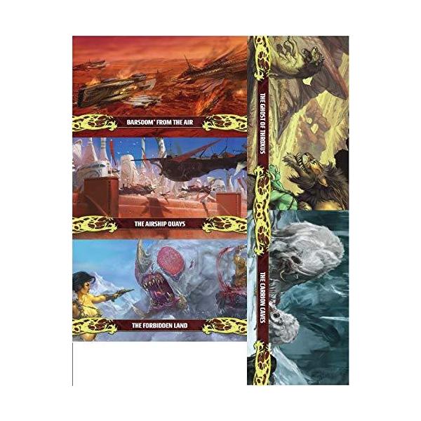 ボードゲーム 英語 アメリカ 海外ゲーム MUH-051465 Modiphius OHN Carter of Mars - Landscape Art Location Deck (John Carter RPG Access.)海外限定...