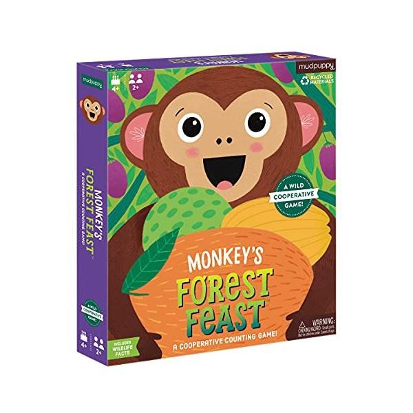 ボードゲーム 英語 アメリカ 海外ゲーム 9780735372191 Monkey’s Forest Feast Cooperative Game from Mudpuppy, Great for Family Game Night, Ea...