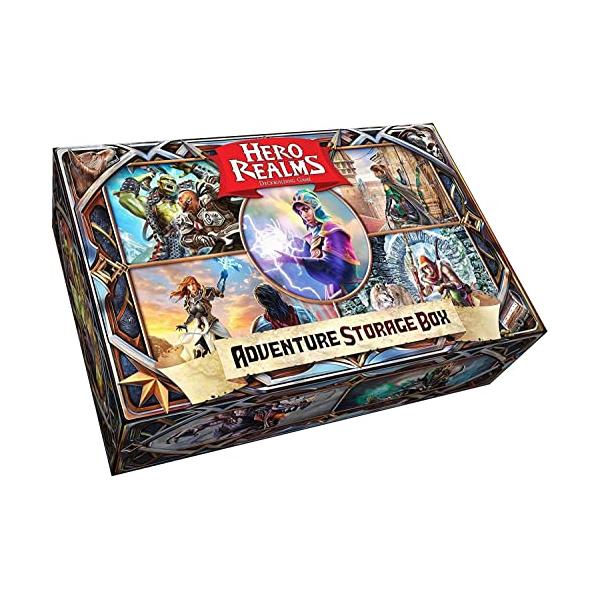 ボードゲーム 英語 アメリカ 海外ゲーム WWG519 Hero Realms Adventure Storage Box ? Card Deck Box - Durable and Sturdy - Compatible with Her...
