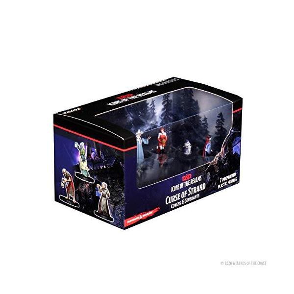 ボードゲーム 英語 アメリカ 海外ゲーム 96027 WizKids D&amp;D Icons of The Realms: Curse of Strahd - Covens &amp; Covenants Premium Box Set...