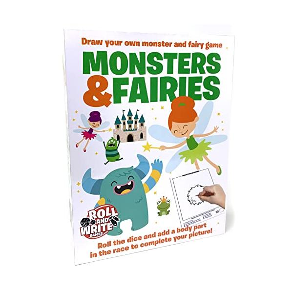 ボードゲーム 英語 アメリカ 海外ゲーム 77425 SolidRoots Monsters &amp; Fairies - Roll and Write Game海外限定品を迅速輸入！5〜15営業日にて発送します。型番：77425関連：ボ...