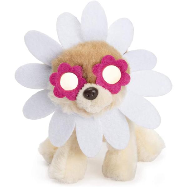 ガンド GUND ぬいぐるみ リアル お世話 かわいい 6058909 GUND Boo, The World’s Cutest Dog, Itty Bitty Boo Daisy Flower #61, Stuffed Animal Pl...