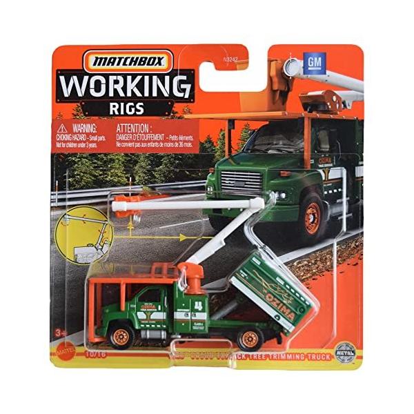 ホットウィール マテル ミニカー ホットウイール HFH31 Hot Wheels Matchbox GMC C8500 Topkick Tree Trimming Truck - Working Rigs - Ozima海外限定品を迅速輸...