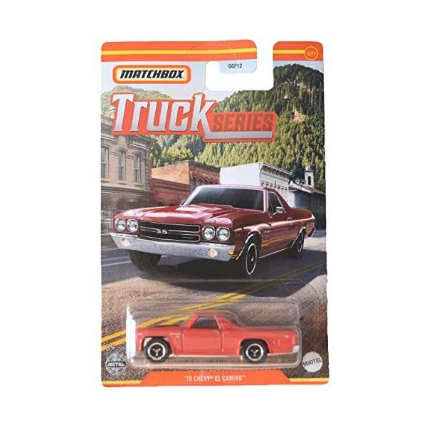 ホットウィール マテル ミニカー ホットウイール GGF12 Hot Wheels Matchbox '70 Chevy El Camino - Truck Series - red 10/12海外限定品を迅速輸入！5〜15営業日にて発送し...