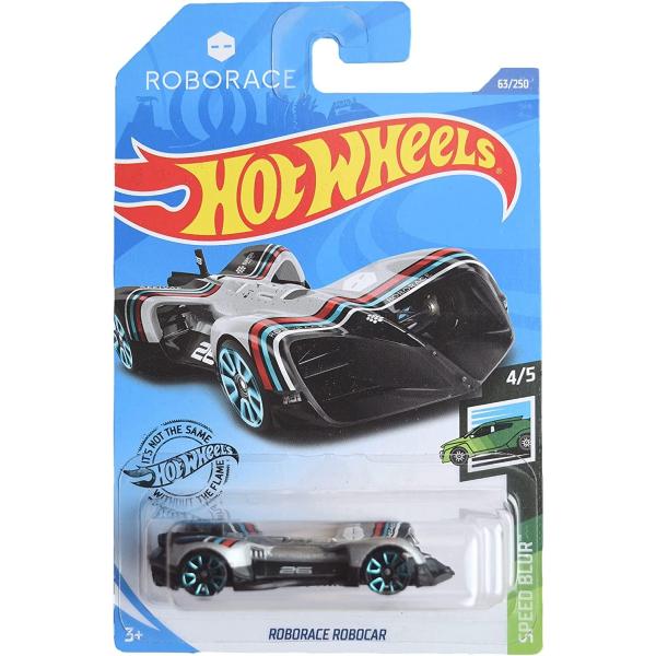 ホットウィール マテル ミニカー ホットウイール L2593 Hot Wheels Roborace Robocar, [Silver] 63/250 Speed Blur 4/5海外限定品を迅速輸入！5〜15営業日にて発送します。型番：L...