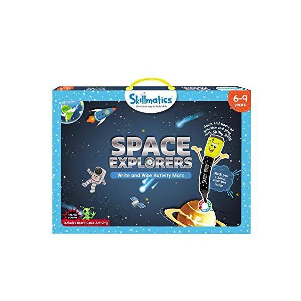 Skillmatics スキルマティクス アメリカ 海外輸入 知育玩具 教養ゲーム  SKILL06SEB Skillmatics Educational Game - Space Explorers, Reusable Activity ...