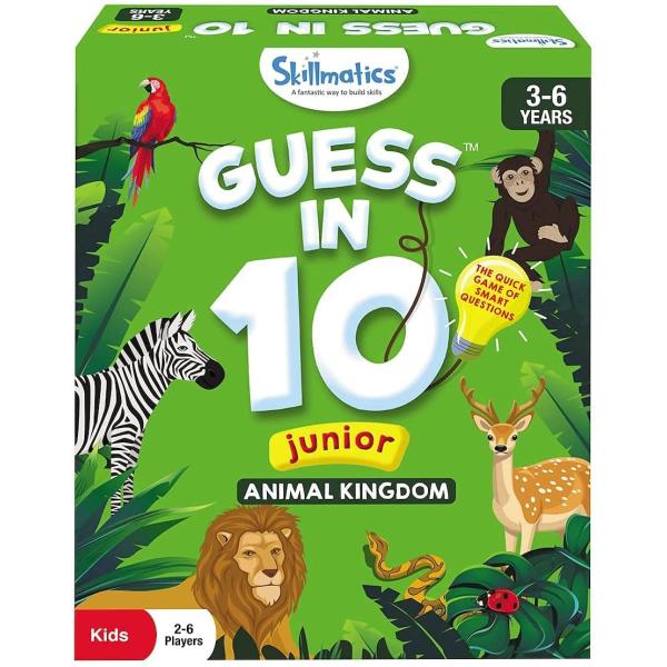Skillmatics スキルマティクス アメリカ 海外輸入 知育玩具 教養ゲーム  SKILL125GJAK Skillmatics Guess in 10 - Animal Kingdom, Easter Basket Stuffers...