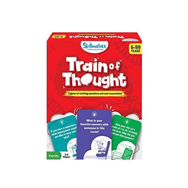 Skillmatics スキルマティクス アメリカ 海外輸入 知育玩具 教養ゲーム  SKILL93TOT Skillmatics Card Game - Train of Thought, Fun for Family Game Nigh...