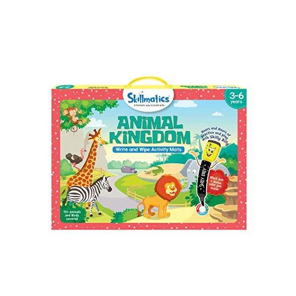 Skillmatics スキルマティクス アメリカ 海外輸入 知育玩具 教養ゲーム  SKILL09AKB Skillmatics Educational Game - Animal Kingdom, Reusable Activity M...