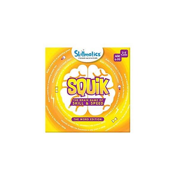 Skillmatics スキルマティクス アメリカ 海外輸入 知育玩具 教養ゲーム  SKILL33SWE Skillmatics SQUIK - the Word Edition | Letter Card Game To Improve...