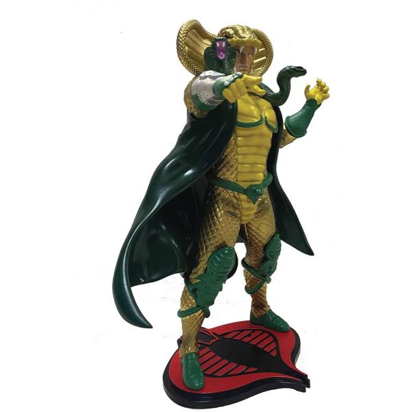 G.I.ジョー おもちゃ フィギュア アメリカ直輸入 映画 G.I. Joe ハズブロ DC41779 G.I. Joe 9 Inch Statue Figure 1/8 Scale PVC - Serpentor海外限定品を迅速輸入！5〜...