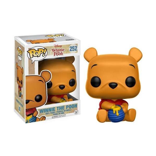 ファンコ FUNKO フィギュア 人形 アメリカ直輸入 ボブルヘッド BOBBLEHEAD ポップカルチャー 11260 Funko POP Disney: Winnie The Pooh Seated Toy Figure,Brown, ...