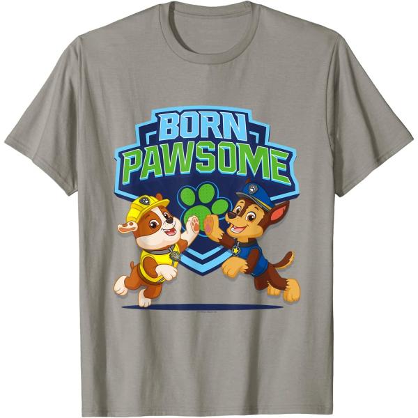 パウパトロール アメリカ直輸入 子供服 キッズ ファッション キャラクター アニメ  PAW Patrol Born Pawsome T-Shirt海外限定品を迅速輸入！5〜15営業日にて発送します。型番：海外サイズ：Small関連：パウパ...