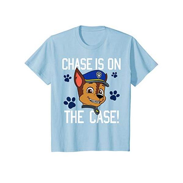 パウパトロール アメリカ直輸入 子供服 キッズ ファッション キャラクター アニメ  PAW Patrol Chase is On The Case T-Shirt T-Shirt海外限定品を迅速輸入！5〜15営業日にて発送します。型番：海...