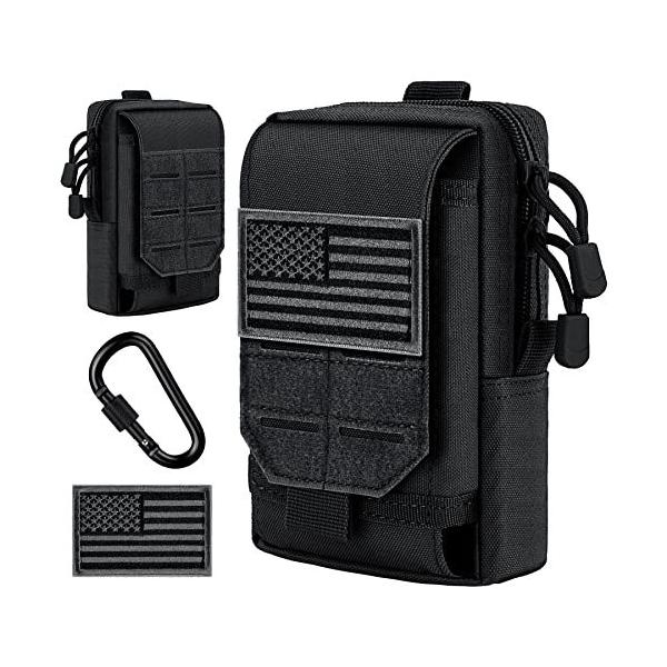 タクティカルポーチ ミリタリーポーチ サバイバルゲーム サバゲー アメリカ NEW1018A IronSeals Tactical Molle Phone Pouch Multi-Purpose Compact Utility Waist ...