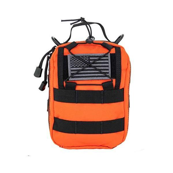 タクティカルポーチ ミリタリーポーチ サバイバルゲーム サバゲー アメリカ 56525-O LINE2design First Aid (Ifak) Pouch EMS Bag - EMT Emergency Medical Trauma ...