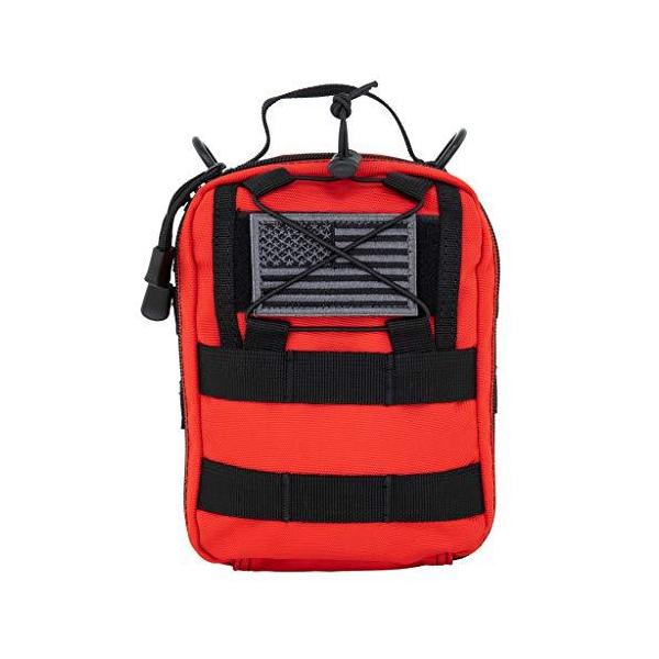 タクティカルポーチ ミリタリーポーチ サバイバルゲーム サバゲー アメリカ 56525-R LINE2design First Aid (Ifak) Pouch EMS Bag - EMT Emergency Medical Trauma ...