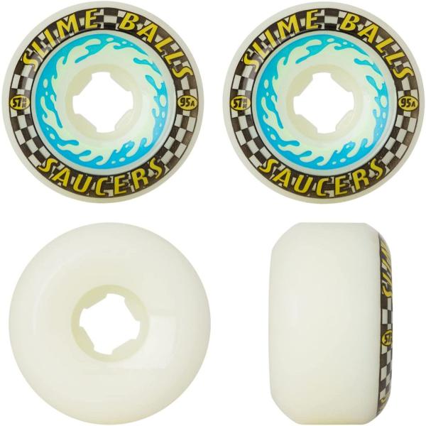 ウィール タイヤ スケボー スケートボード 海外モデル 直輸入 22222892 57mm Saucers 95a Slime Balls Skateboard Wheels海外限定品を迅速輸入！5〜15営業日にて発送します。型番：2222...