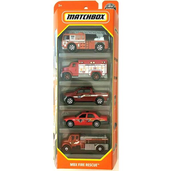 マッチボックス マテル ミニカー MATCHBOX アメリカ直輸入 fwd28 Matchbox MBX Fire Rescue 5 Pack, 1:64 Scale Vehicles海外限定品を迅速輸入！5〜15営業日にて発送します。型番...