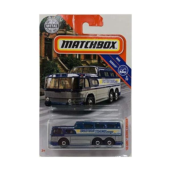 マッチボックス マテル ミニカー MATCHBOX アメリカ直輸入 F963 Matchbox '55 GMC Scenic Cruiser 8/20海外限定品を迅速輸入！5〜15営業日にて発送します。型番：F963関連：マッチボックス,マ...