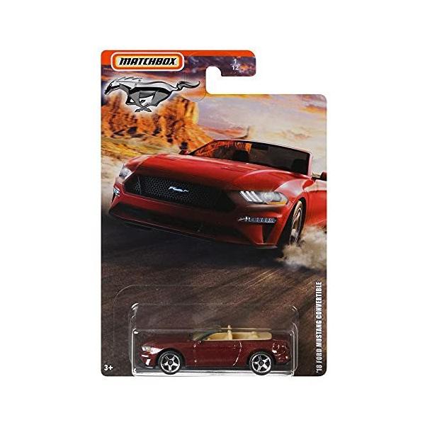 マッチボックス マテル ミニカー MATCHBOX アメリカ直輸入  Matchbox 2020 Mustang Special Edition Series - 18 Ford Mustang Convertible ( Maroon)海...