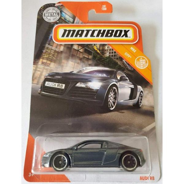 マッチボックス マテル ミニカー MATCHBOX アメリカ直輸入 GKK87 Matchbox 2020 MBX City 29/100 - Audi R8 (Gray)海外限定品を迅速輸入！5〜15営業日にて発送します。型番：GKK87...