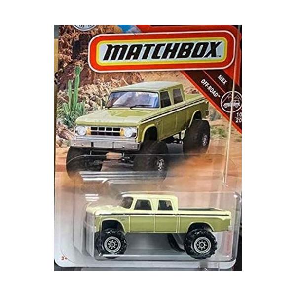 マッチボックス マテル ミニカー MATCHBOX アメリカ直輸入 035995307827 Matchbox 1:64 Scale 1968 Dodge D-200 Truck Adult Collectors海外限定品を迅速輸入！5〜1...