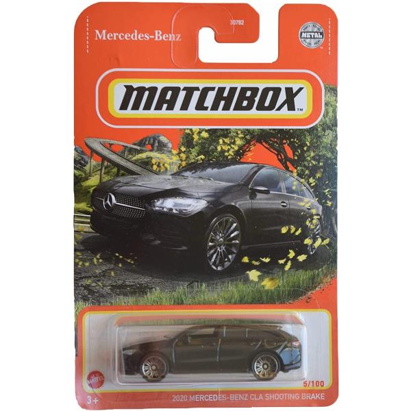マッチボックス マテル ミニカー MATCHBOX アメリカ直輸入 30782 Matchbox 2020 Mercede Benz CLA Shooting Brake, [Black] 5/100海外限定品を迅速輸入！5〜15営業日にて...