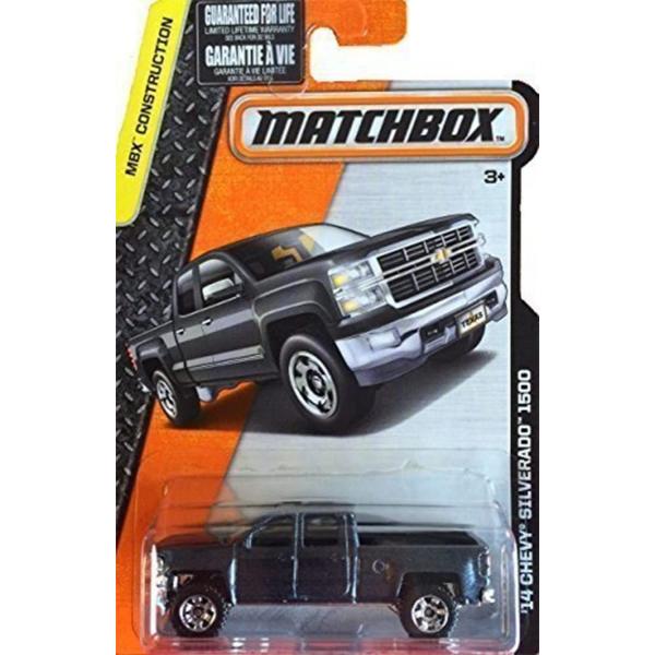 マッチボックス マテル ミニカー MATCHBOX アメリカ直輸入 6727862 Matchbox, 2016 MBX Construction, 2014 Chevy Silverado 1500 [Dark Gray]海外限定品を迅速...