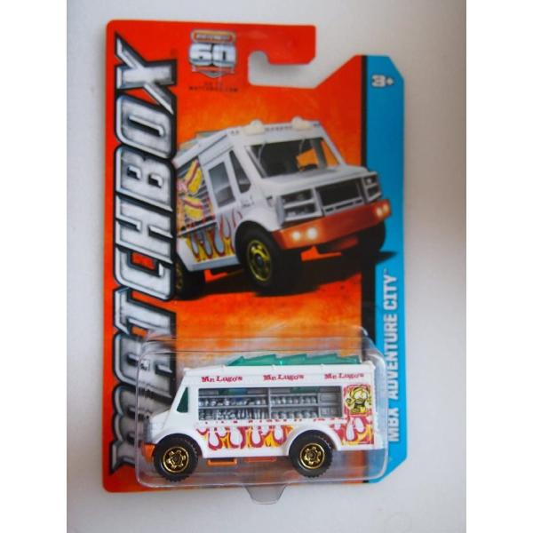 マッチボックス マテル ミニカー MATCHBOX アメリカ直輸入  Matchbox 2013 #004 MBX Adventure City Food Truck 4 of 120海外限定品を迅速輸入！5〜15営業日にて発送します。型番...
