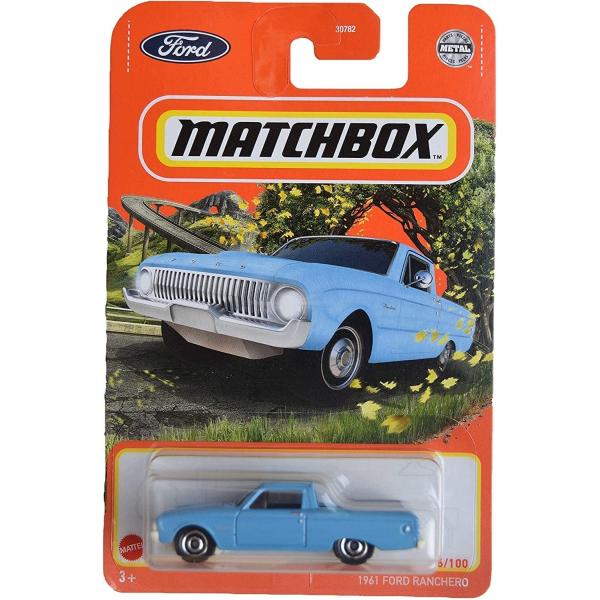 マッチボックス マテル ミニカー MATCHBOX アメリカ直輸入 GPP12 Matchbox 1961 Ford Ranchero - Blue 96/100海外限定品を迅速輸入！5〜15営業日にて発送します。型番：GPP12関連：マッ...