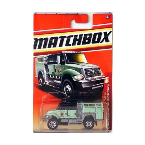 マッチボックス マテル ミニカー MATCHBOX アメリカ直輸入  Matchbox 2011 INTERNATIONAL BRUSHFIRE TRUCK (MINT GREEN - EKIM County forestry servic...