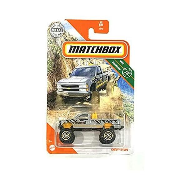 マッチボックス マテル ミニカー MATCHBOX アメリカ直輸入 0887961672039 Matchbox Chevy K1500 - [Gray] MBX Mountain 69/100海外限定品を迅速輸入！5〜15営業日にて発送し...