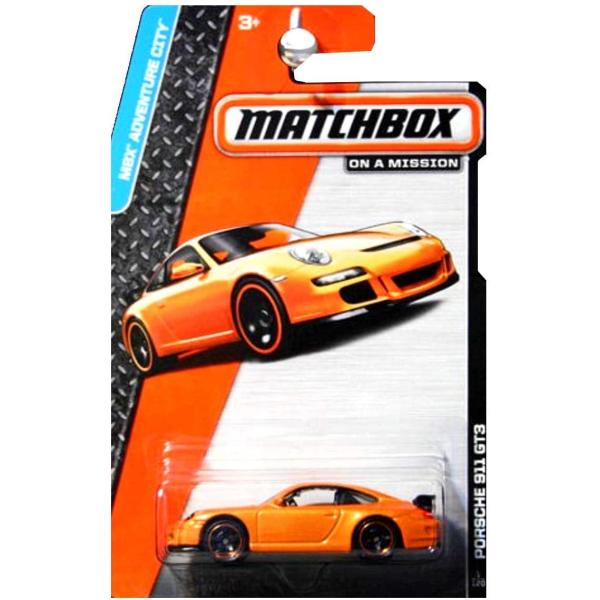 マッチボックス マテル ミニカー MATCHBOX アメリカ直輸入  PORSCHE 911 GT3 (ORANGE) 2014 MBX ADVENTURE CITY Matchbox 1:64 Scale Basic Die-Cast V...