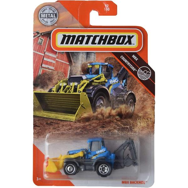 マッチボックス マテル ミニカー MATCHBOX アメリカ直輸入 GPP12 Matchbox Backhoe - Blue - Countryside 92/10海外限定品を迅速輸入！5〜15営業日にて発送します。型番：GPP12関連：...