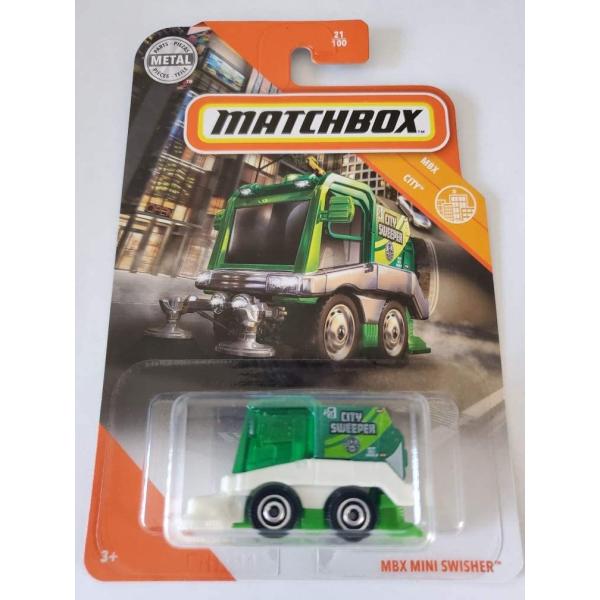 マッチボックス マテル ミニカー MATCHBOX アメリカ直輸入 GKK83 Matchbox 2020 MBX City MBX Mini Swisher, Green 21/100海外限定品を迅速輸入！5〜15営業日にて発送します。型...