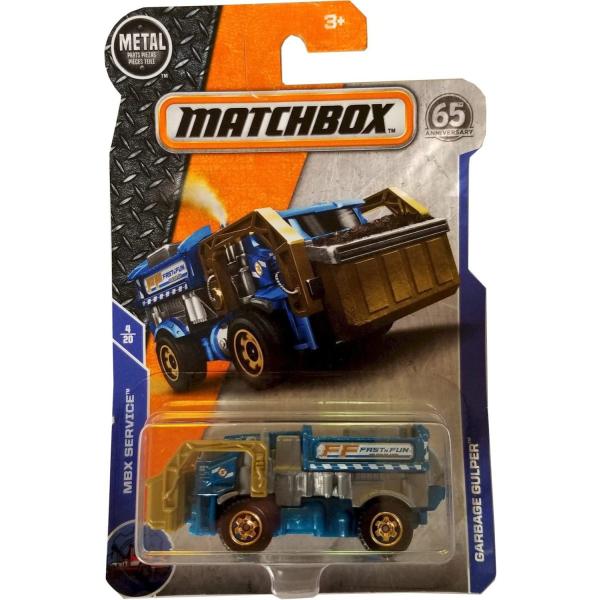 マッチボックス マテル ミニカー MATCHBOX アメリカ直輸入 43220-3821 Matchbox - 2018 MBX Service 4/20 Garbage Gulper, 17/125海外限定品を迅速輸入！5〜15営業日にて...